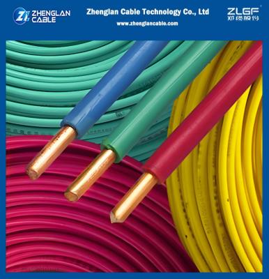China Building Wire PVC Insulated Wires Conductor Class 2 CU/PVC BV 70mm2 IEC60228 for sale