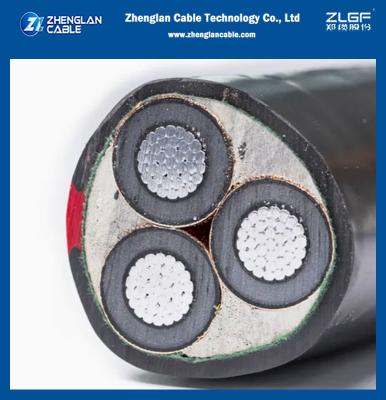 China 11kv 15kv 20kv 33kv 35kv Medium Voltage Power Cable  3 Core Copper Aluminum Conductor XLPE Insulated Armoured LSZH Electric Cable XLPE Cable for sale