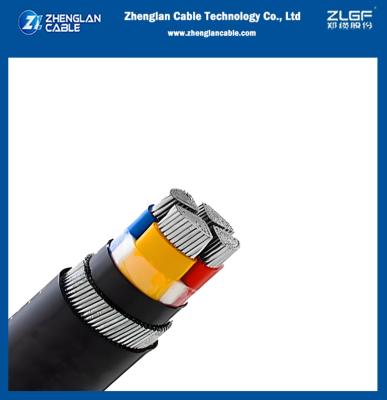 Cina Cable di alimentazione LV Cable sotterraneo XLPE Cablo di acciaio isolante AL/XLPE/PVC/SWA/PVC 4x35mm2 IEC60502-1 in vendita