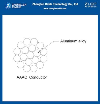 AAAC YEW Conduttore Nudo in Lega di Alluminio AAAC 479mm2 37/4.06mm BS3242