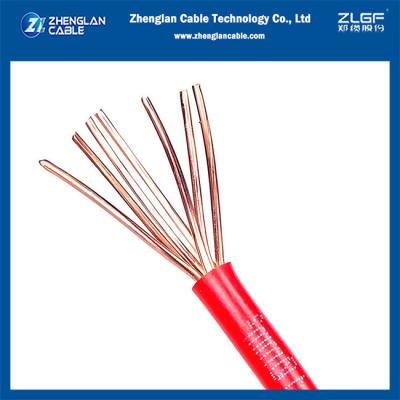 China BV 450/750V Building Wire 1×10mm² H07V-R IEC60227 Copper PVC Single Core Cable for Fixed Wiring for sale