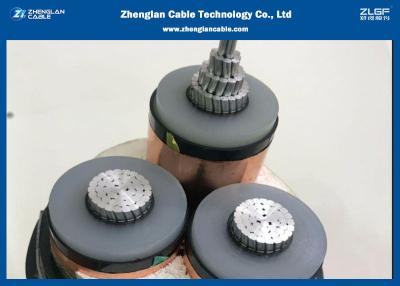 China 3C Aluminum Conductor XLPE Medium Voltage Cables , 8.7/15kV Armoured Cable （CU/XLPE/LSZH/STA/NYBY/N2XBY） for sale