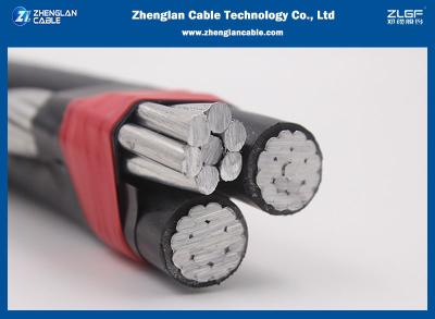 China LT Aerial Bunched Overhead Insulated Cable AC 1KV ABC Cable NFC IEC Standard for sale