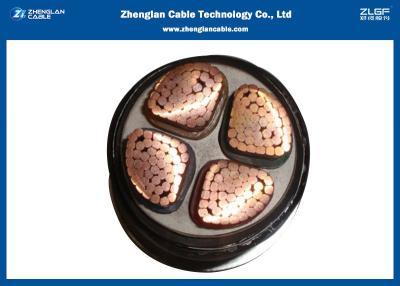 中国 0.6/1kv 4中心のCUのXlpeポリ塩化ビニールのUnarmored耐火性の送電線 販売のため