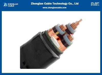 Cina cavo elettrico corazzato dell'isolamento 36KV sistemi MV di 3*300sqmm STA XLPE in vendita