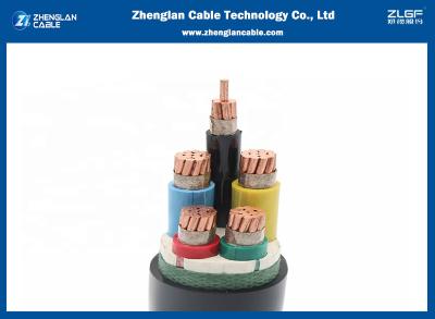 Cina il PVC corazzato del cavo elettrico del nastro d'acciaio di AL XLPE del rame 0.6/1kV ha inguainato il cavo elettrico in vendita