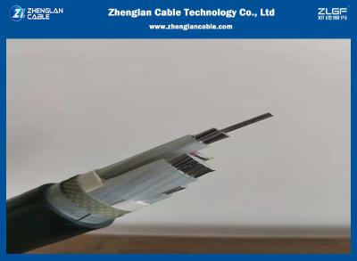 China 0.6/1kV AL/XLPE/STA/PVC Armoured Power Cable 3*70mm2+1*35mm2 PVC Sheathed for sale