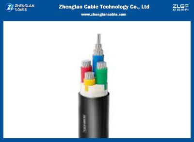 Китай XLPE изолировало силовой кабель обшитый AL низшего напряжения 3x150+1x70sqmm продается