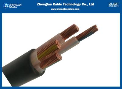 China 1.1kv CU/XLPE/PVC Flame Retardant Low Voltage Power Cable 4x25sqmm IEC60502-1 for sale