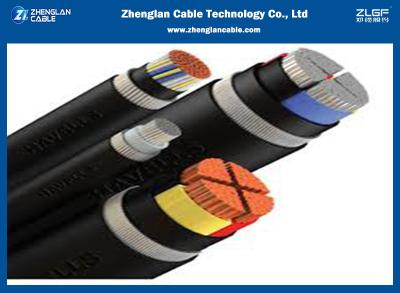 China 4 Core Armoured Power Cable CU OR AL Underground 50mm² 70mm² 95mm² ISO 9001 for sale