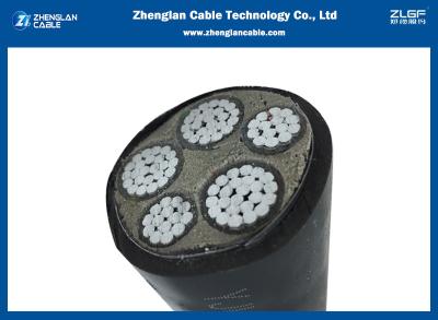 China IEC 60228 1kv Low Voltage Power Cable Multi Core Power Cable 3x35+2x16sqmm for sale