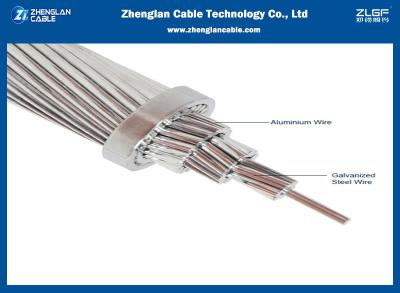 China ACSR Aluminum Conductor Steel Reinforced Single Core Hard Conductor Overhead Multicore for sale