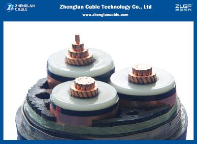 중국 1개의 3개의 핵심 중간 전압 고압선 XLPE에 의하여 격리되는 가려진 기갑 구리 IEC60502-2 판매용