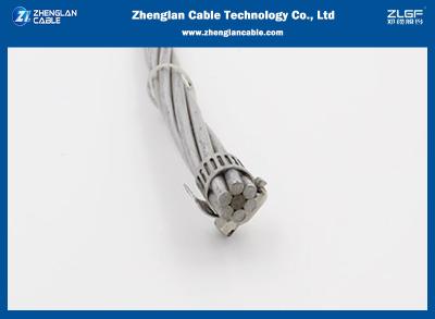 China Sparrow 2AWG ACSR Conductor Overhead Transmission Line Bare Conductor Cable for sale
