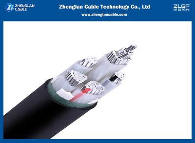 Cina multi 3x120+1x70sqmm XLPE cavo elettrico di bassa tensione di 0.6/1kv Unarmored secondo IEC60502-1 in vendita