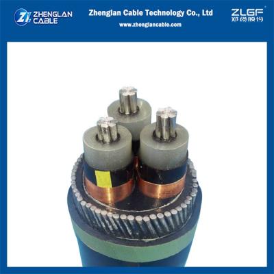 Китай Часть 2 кабеля Al/SC/XLPE/SC/CTS/PVC VDE0276/IEC 60502 ядра 6-35KV 3 алюминиевая продается