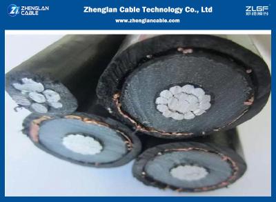 China Aerial Transmission Al 35KV 3x185mm2 Overhead Insulated Cable Power Transmission Line for sale