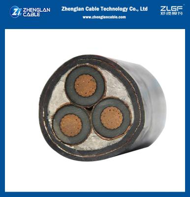 China Unarmored CWS Medium Voltage Power Cable 33kv XLPE Insulated for sale