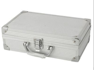 China Pink Cosmetic Case 90 Degree Open and Multi - Purpose Aluminum Makeup Case For Travel for sale