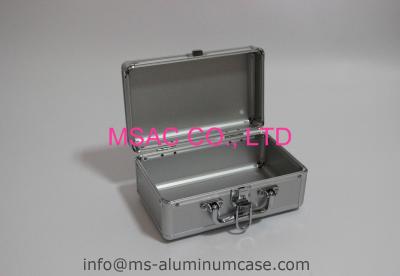 China Silver Aluminum Case Total Empty Case For Carry Equipment And Tools for sale