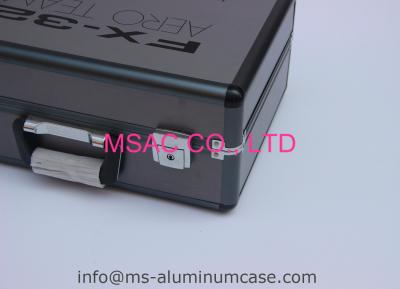 China Iron Gray Aluminium RC Carry Case , Lockable Aluminum Drone Case for sale