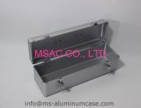 China Silver Empty Aluminum Equipment Cases , Custom Aluminium Tool Case for sale