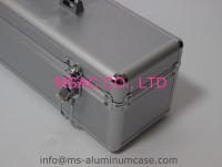China Silver Empty Aluminum Equipment Cases , Custom Aluminium Tool Case for sale