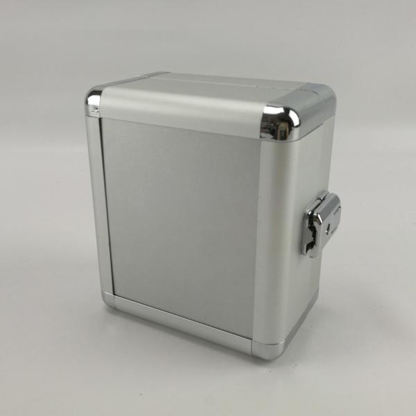 Quality Middle Aluminium Storage Box 90 Degree Open Small Aluminum Empty Case for sale