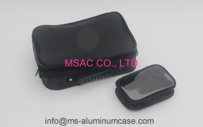 Cina L'organizzatore nero Bag Light Weight di trucco, strumenti di trasporto viaggia borse cosmetiche in vendita