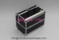China Custom Black Aluminium Cosmetic Case for sale