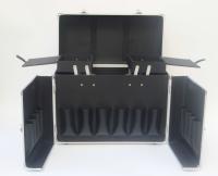 China Pink Lockale Aluminium Cosmetic Case for sale