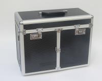 China Pink Lockale Aluminium Cosmetic Case for sale
