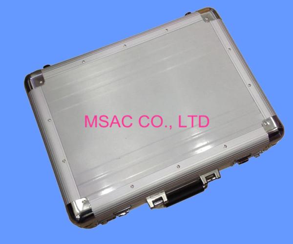 Quality Computer Aluminum Attache Case 4mm MDF And Aluminum Panel 2.7kgs Wear Resistant for sale