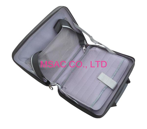Quality ABS / PP / Aluminum Attache Case 2MM Thickness PP Panel 350 X 260 X 75mm for sale