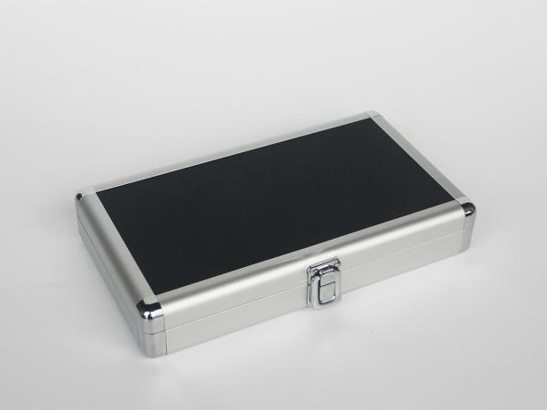 Quality Silver Small Aluminum Hard Case With 180 Degree Open Easy Transport for sale