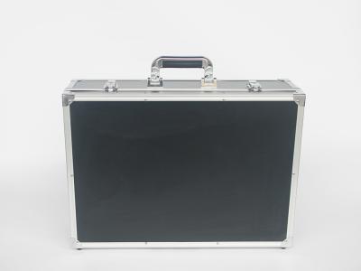 China Aluminum Stander Tool Box 18*13*6 inch, Tool Transport Case With Shoulder Strap Easy For Carry for sale