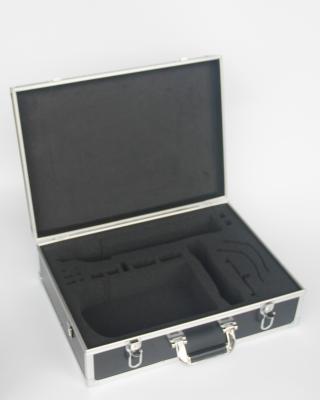 China Aluminum Stander Tool Box 18*13*6 inch, Tool Transport Case With Shoulder Strap Easy For Carry for sale