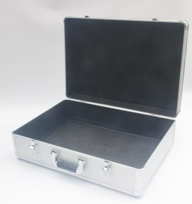 China ABS Diamond Silver Aluminum Flight Case , Professional Aluminum Equipment Cases for sale