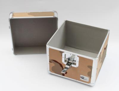 China LP 100 12'' Aluminum Record Carrying Case Camouflage Color for sale