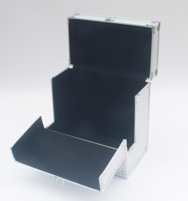 China Aluminiuml. p. 100 12“ Vinyl Zilveren DVD de Opslagdoos van het Opslaggeval Te koop