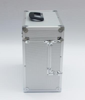 China Aluminiuml. p. 100 12“ Vinyl Zilveren DVD de Opslagdoos van het Opslaggeval Te koop