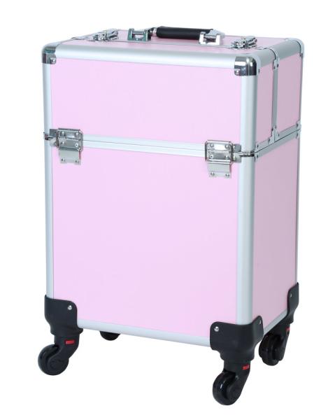 Quality Portable Rolling Pro Makeup Cases,Rolling Cosmetic Organizer for sale