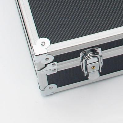 China Aluminum Tool Case With Foam Case 60 Aluminum Cassette Hard Carrying Case for sale