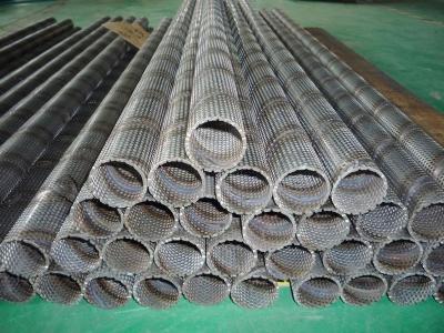 Cina Tubo perforato di saldatura del metallo di spirale di ASTM A554 A249 A269/tubo d'acciaio lungo rotondo in vendita
