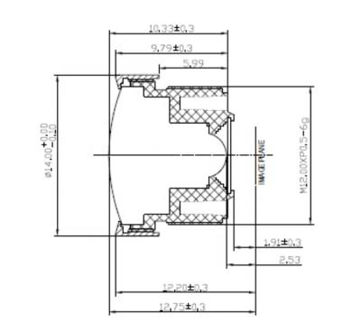 China Enhance Your Driving Experience with Cra 16.3° Car Camera Lens and 3 Inches Screen Size for sale
