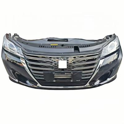 China Used for Crown Front Bumper Black 15-18 Years Heat Dissipation Network Fan Includes Fog Light 1 Year Warranty Universal for sale