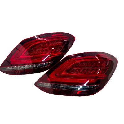 China LED Tail Lights for Mercedes Benz C Class W205 C180 C200 2015-2018 New Upgrade Car Accessories for sale