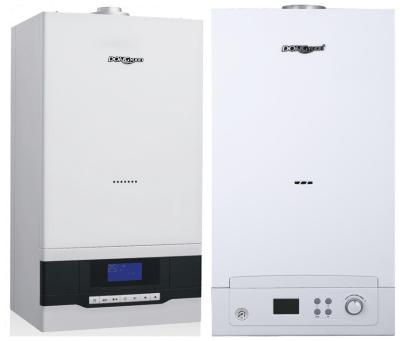 Cina Caldaia a gas appesa parete lussuosa di aspetto con stile bruciante del radiatore LCD dell'esposizione in vendita
