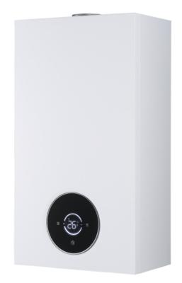 China Natural Gas Tankless Water Heater 26KW Wall Hung Boiler For Bathroom for sale