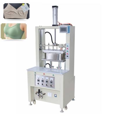 China bra cup fabric moulding machine for various lingerie fabrics cup moulding for sale